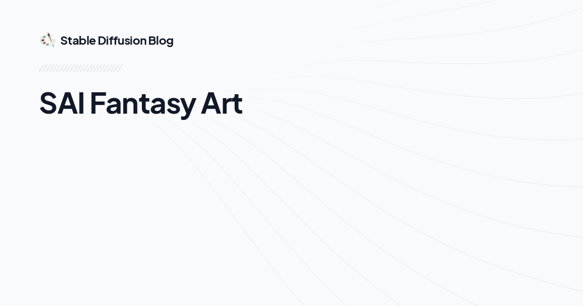 SAI Fantasy Art