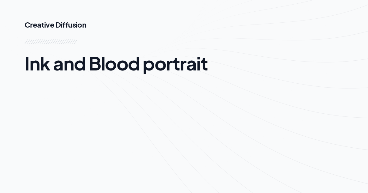 Ink and Blood portrait