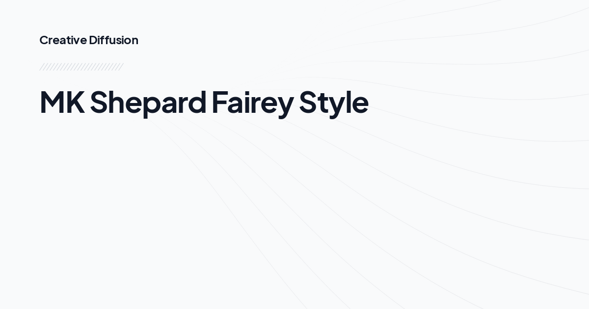 MK Shepard Fairey Style