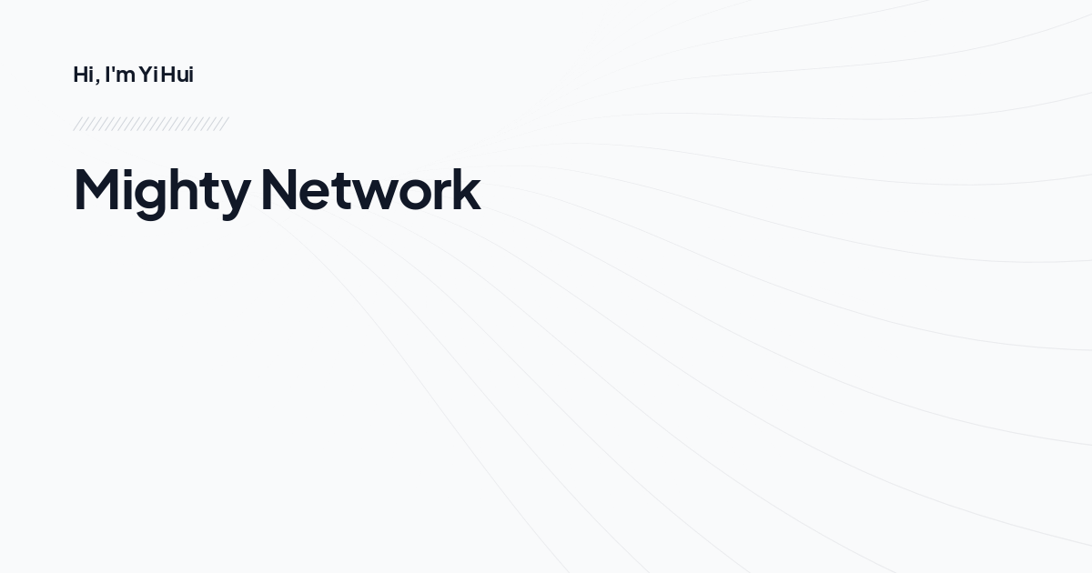 Mighty Network