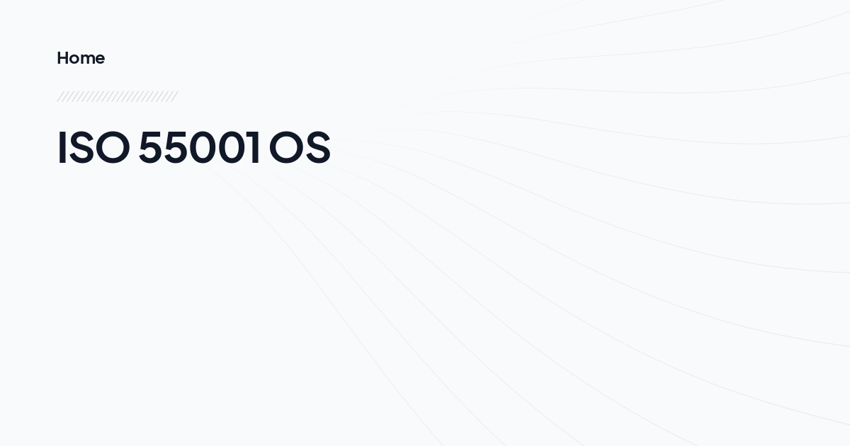 ISO 55001 OS