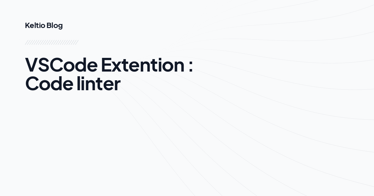 Vscode Extention Code Linter 