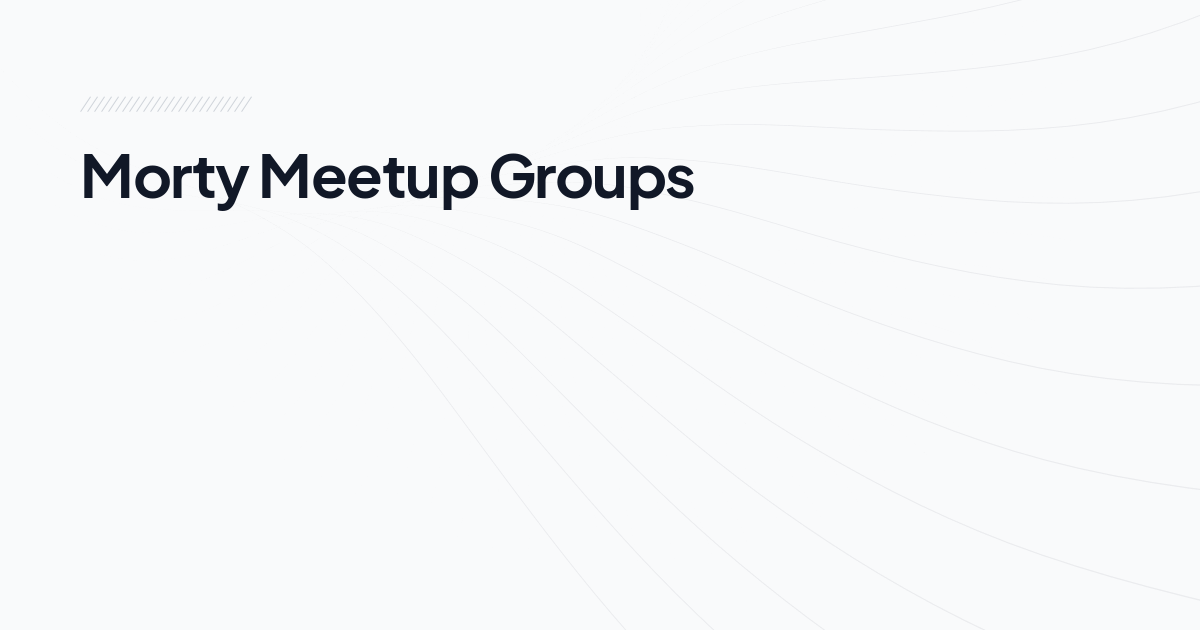 Join Thriving Morty Meetups - Connect & Collaborate