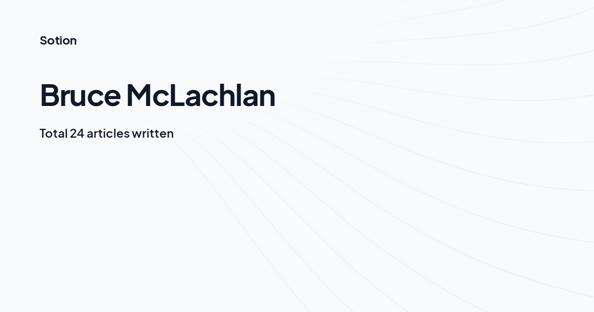 Bruce McLachlan
