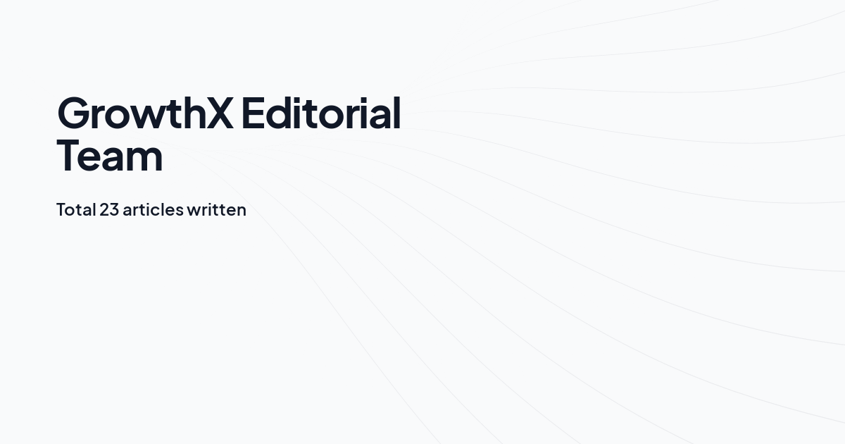 GrowthX Editorial Team