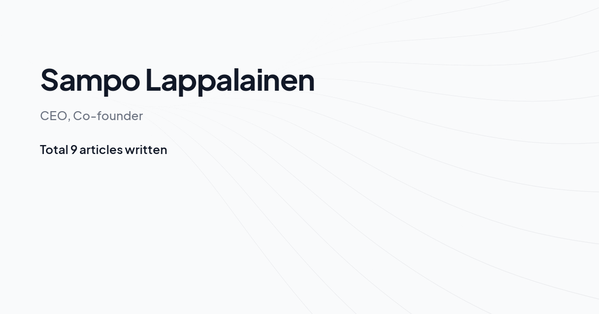Sampo Lappalainen