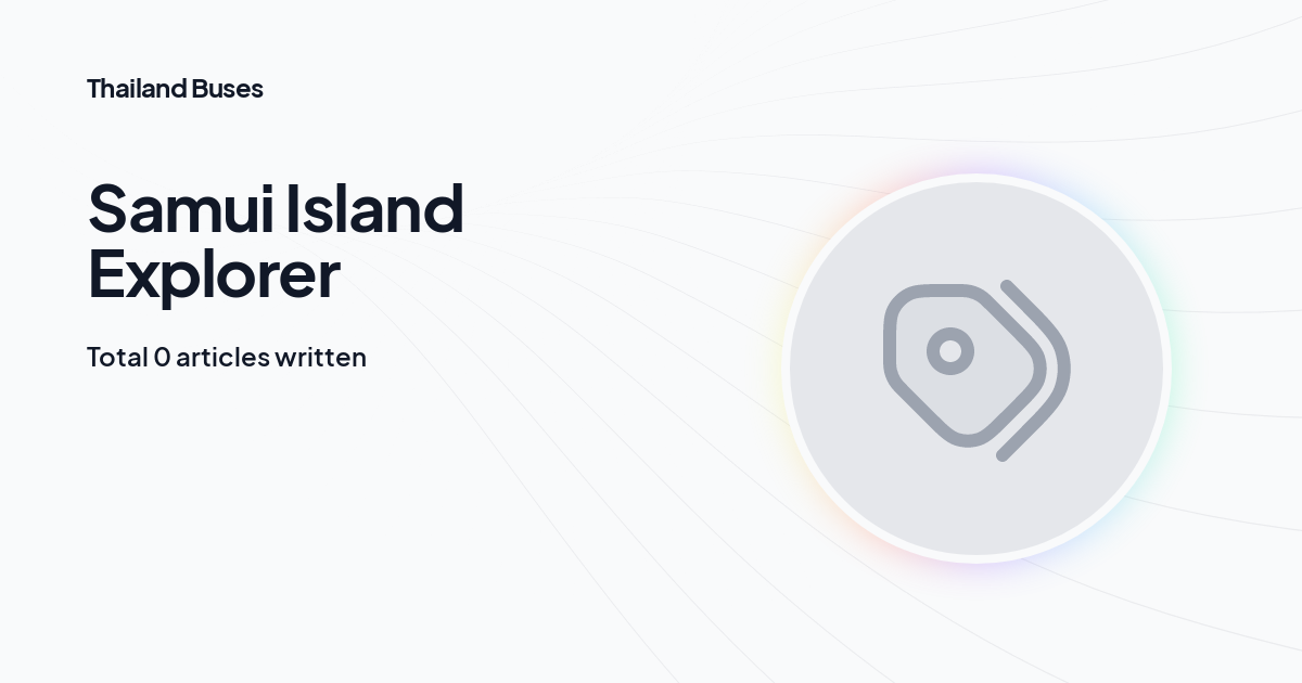 Samui Island Explorer