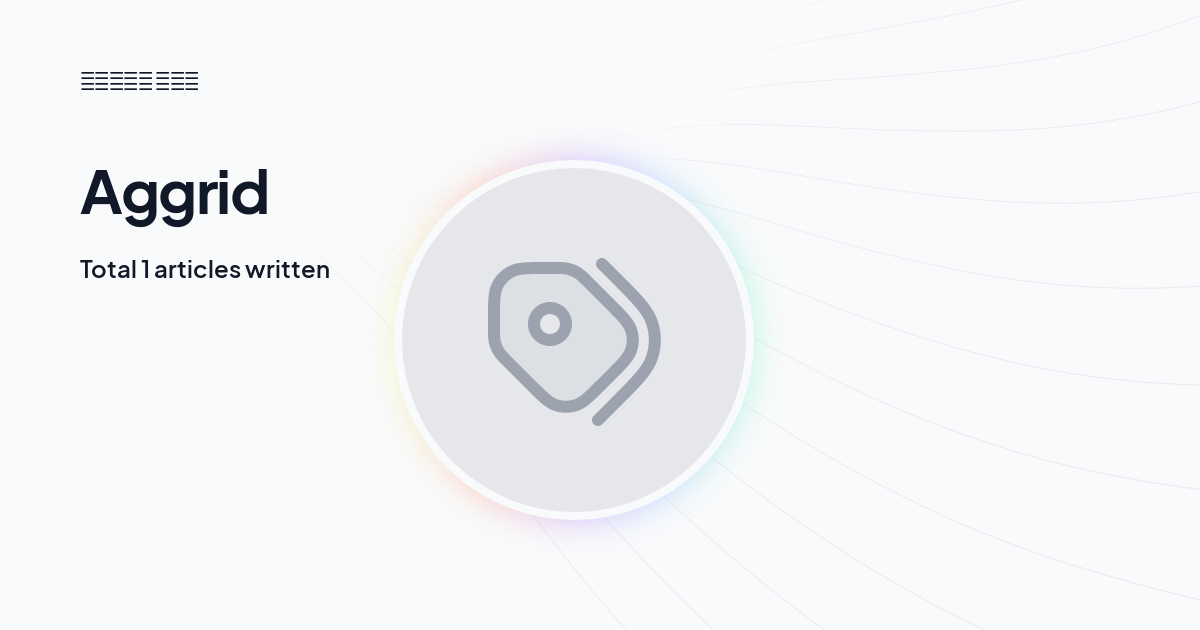 Aggrid