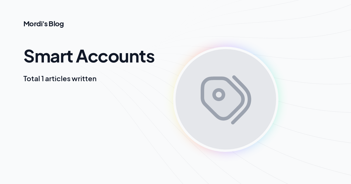 Smart Accounts